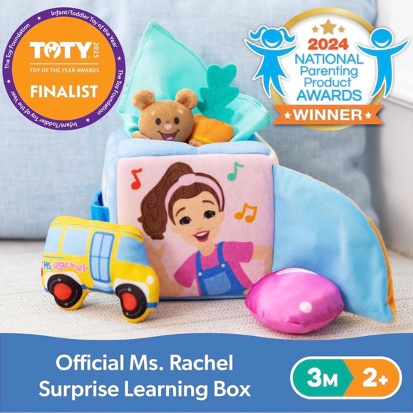 Ms. Rachel | Toys | New Ms Rachel Surprise Learning Box Sensory Toy ...